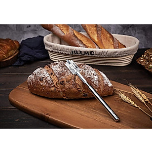 JILLMO Bread Lame, Stainless Steel Bread Scoring Tool with 10 Blades