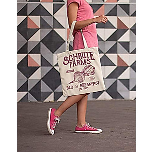 Schrute Farms Tote 100% Cotton Reuseable Grocery Tote