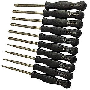 10 Pcs Carburetor Adjustment Tool Screwdriver Kit for Common 2 Cycle Carburator Adjusting Small Engine Carb Tune up Adjusting Tool - Carb Tool Kit, Carburetor Adjuster Tool