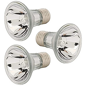 Dehydrator 3Pack Reptile Sun Lamp Full Spectrum Basking Spot Bulbs Reptile Healthy Light for Turtle Aquarium Aquatic Reptile Lizard(25,50,75W) (Color : 25w)