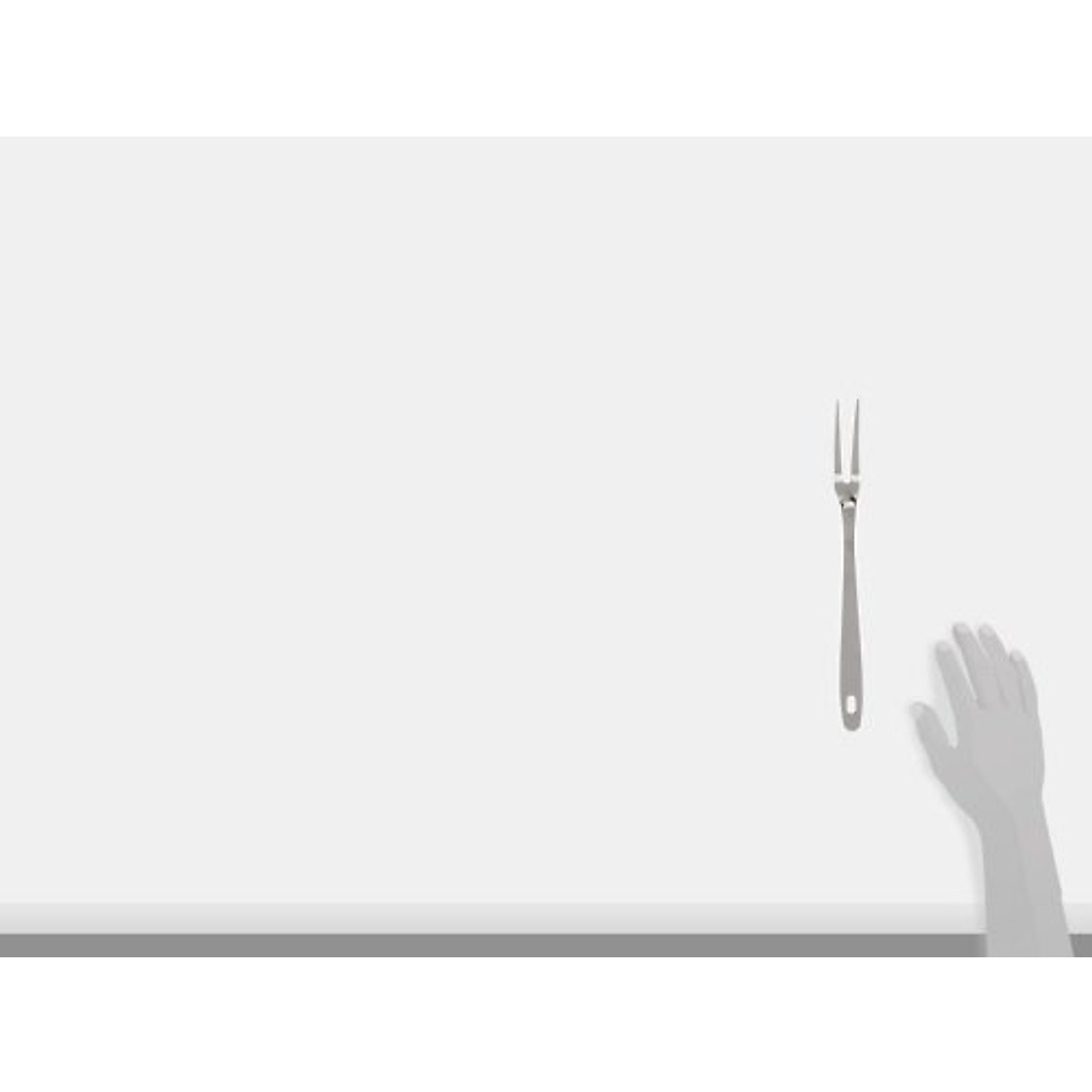 Fox Run Serving Fork, 1 x 1 x 12.5 inches, Metallic