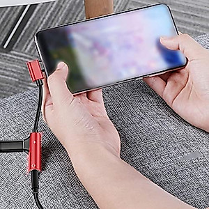 Weeyutix USB C to The Headphone Jack - Multifunction 3.5mm Headphone Jack Adapter,Type C to Headphones Audio Most USB C Devices