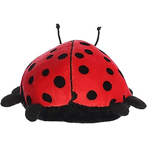 Aurora® Adorable Mini Flopsie™ Ladybug-Ladybird™ Stuffed Animal - Playful Ease - Timeless Companions - Red 8 Inches