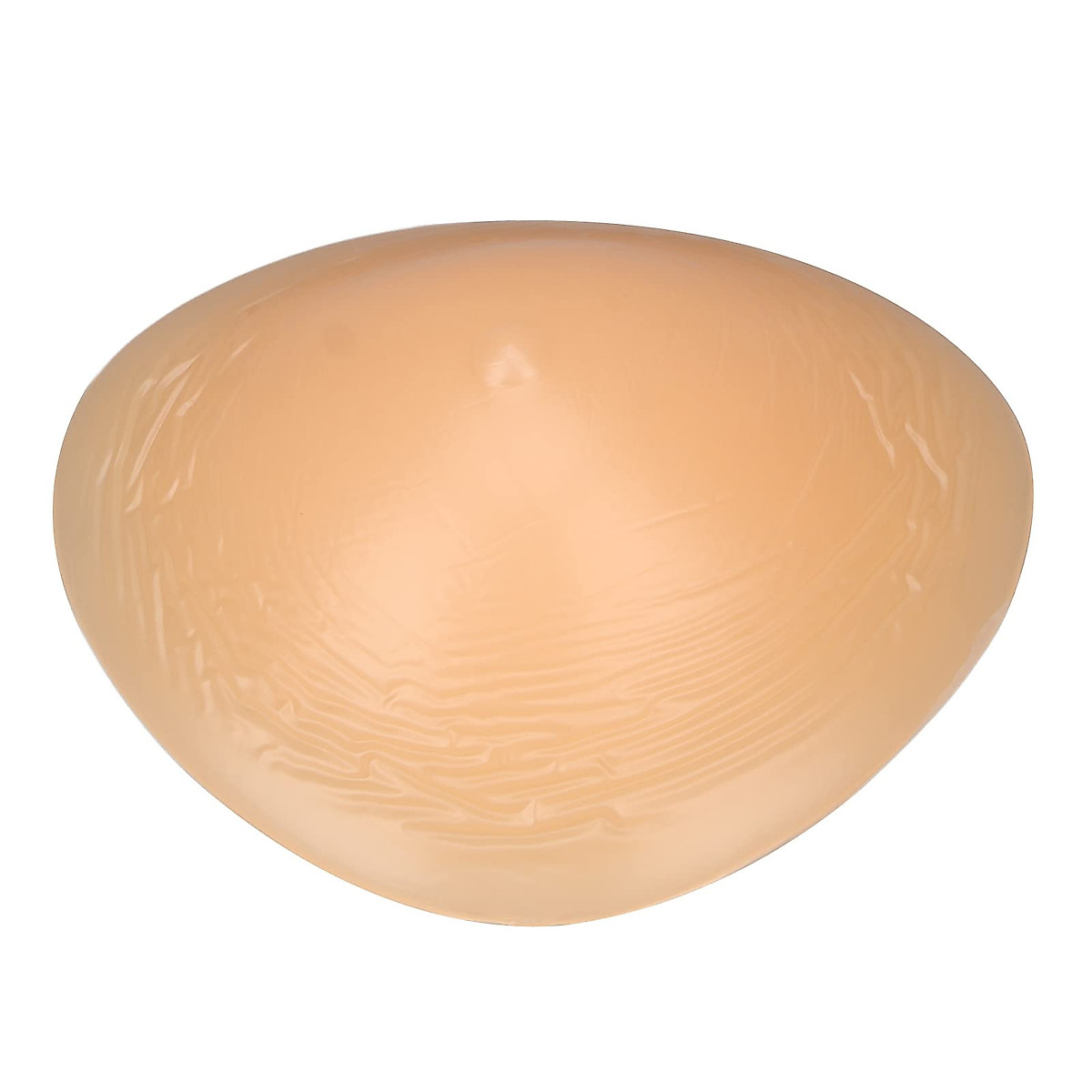 Prosthetic Breast, Artificial Symmetrical Breast Form, Bra Pad Inserts Soft Silicone Triangular Shaped Concave Bottom Prosthetic Breast for Post Mastectomy (Type 1)