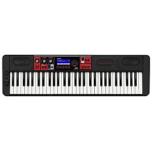 Casiotone CT-S1000V 61-Key Piano Style Portable Keyboard Bundle with Stand, Bench, Studio Monitor Headphones, Sustain Pedal