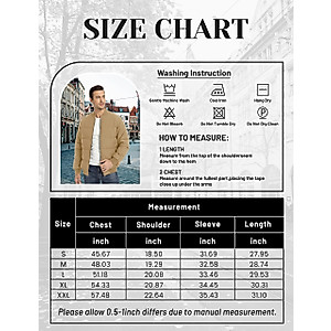 TACVASEN Mens Puffer Jacket Men Quilted Bomber for Men Lightweight Winter Full Zip Padded Jacket Windbreaker Men