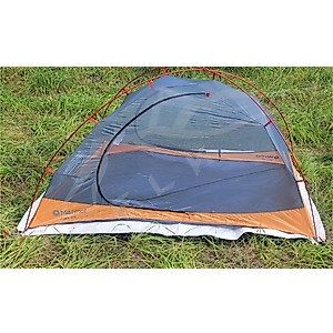 RELK Ultralight Tyvek Ground Cloth - Tyvek Tarp - Tent Footprint with Grommeted Corners - Backpacking or Camping - 4.5 Ft x 8 Ft