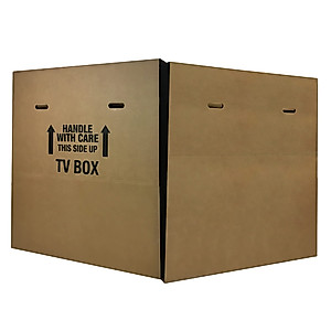uBoxes TV Moving Box Fits Up To 70" Adjustable Box