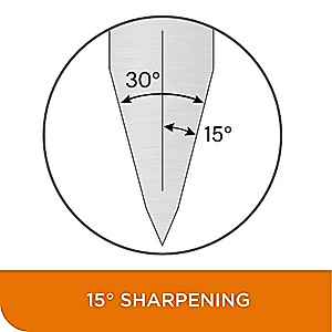 Chef'sChoice EdgeSelect Professional Electric Knife Straight and Serrated Knives Diamond Abrasives Patented Sharpening System, 3-Stage, Metallic