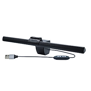 HRN PC Monitor Light, 40 Monitor Light, Clip Type, Desk Light, Computer Light, LED Light, Adjustable Brightness, 10 Level Dimming, 3 Color Temperatures