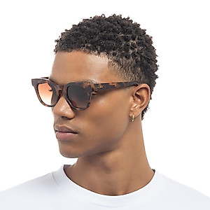 AIRE Women's Dorado Sunglasses, Dark Tort, Brown, Tan, One Size