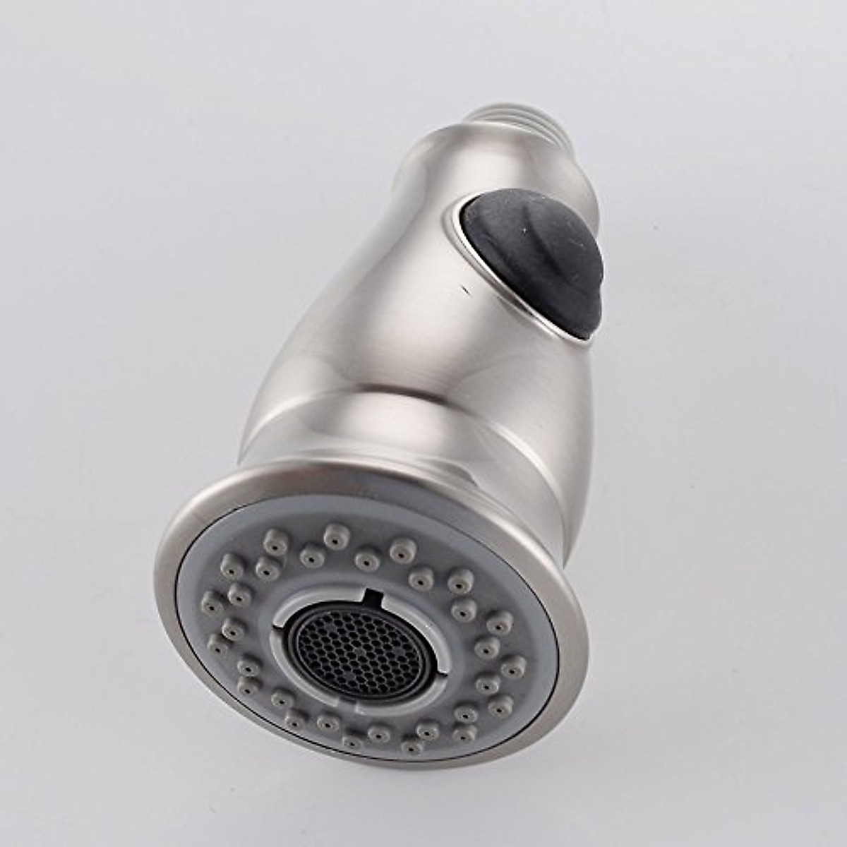 Weirun Replacement Universal Sprayer Pull Out Spray Head for Kitchen Sink Pull-Down Faucet 1/2-Inch IPS Connector 2-Function, Brushed Nickel