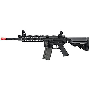 Elite Force M4 AEG Automatic 6mm BB Rifle Airsoft Gun, CFR, Black