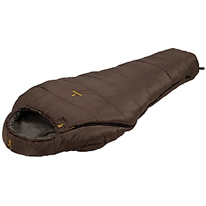 Browning Camping Kenai -20 Degree Wide Mummy Sleeping Bag , Clay, 40-Inch x 86-Inch