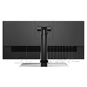 Lenovo ThinkVision P27u-20 27" 4K UHD WLED LCD Monitor - 16:9 - Raven Black