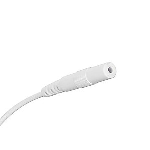 10pcs 2.0mm Ear Clip Electrode Wire Electrode Cable Durable Connecting Cable for Digital TENS Massage Machine Ear Massage Clip, Clip Wire Ear Clip Electrode Cable