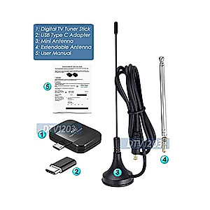 Digital ATSC Aerial TV Tuner for Android Tablet Smart Phone