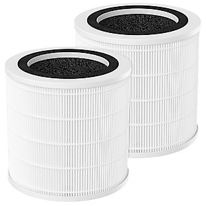 H7126 Air Filter Replacement for GoveeLife H7126 Mini air Purifier, H13 True HEPA Filter, 3-in-1 H7126-RF High-Efficiency Filter with Activated Carbon, 2 Pack