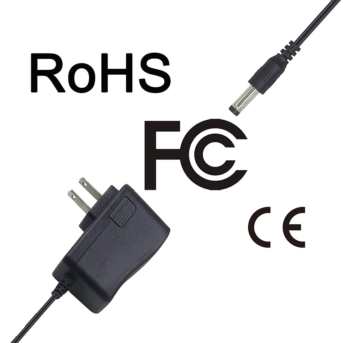 24V Power Cord for Hypervolt Massage Gun HPI5300000100 53000 001-00 Charger for Hyperice 42000 038-00 Battery AC/DC Adapter 6.0Ft Extra Long Replacement for SK03T-2400100Z Power Supply