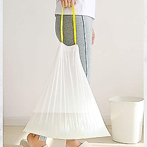 4 Gallon Trash Bags MOREGOSU Small Garbage Bags Drawstring Thicken Material Bags Bin Liners for Office, Home, Bathroom, Kitchen, 80 Count…