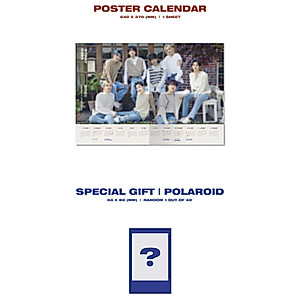 Stray Kids 2021 Seasons Greetings (Incl. Package, Calendar, Diary, Post Card Book, Photocard Set, Roll Sticker, Book Mark Set, Ball Pen, Poster Calendar, Random Instant Photocard)