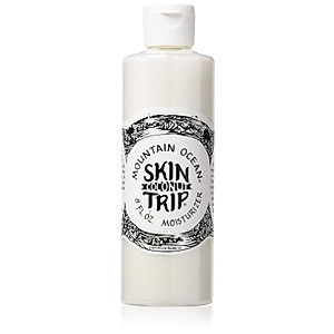 Mountain Ocean Skin Trip Lotion - Coconut Oil Face & Body Moisturizer for Deep Hydration, Lightweight Formula with Aloe Vera & Lanolin, Quick Absorption, Iconic Coconut Scent, All Skin Types - 8 oz
