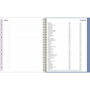 2024 Blue Sky Cocorrina 8.5-inch x 11-inch Weekly & Monthly Planner, Multicolor (143696)