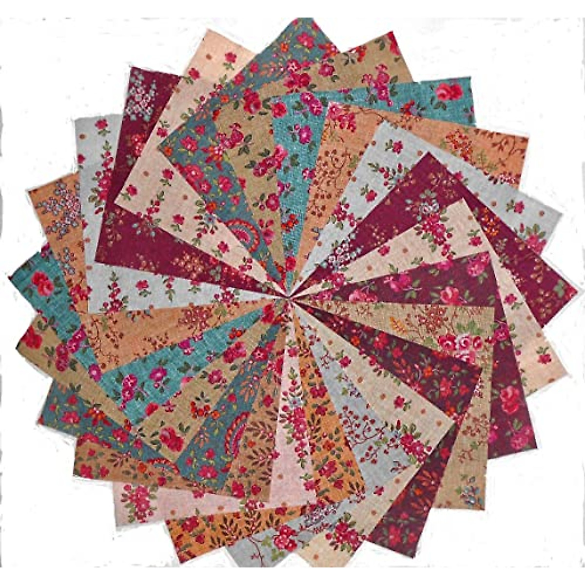 Material Maven Precut Quilt Kit Changing Seasons with Benartex English Autumn Fabric/Fall Colors, Multi Color