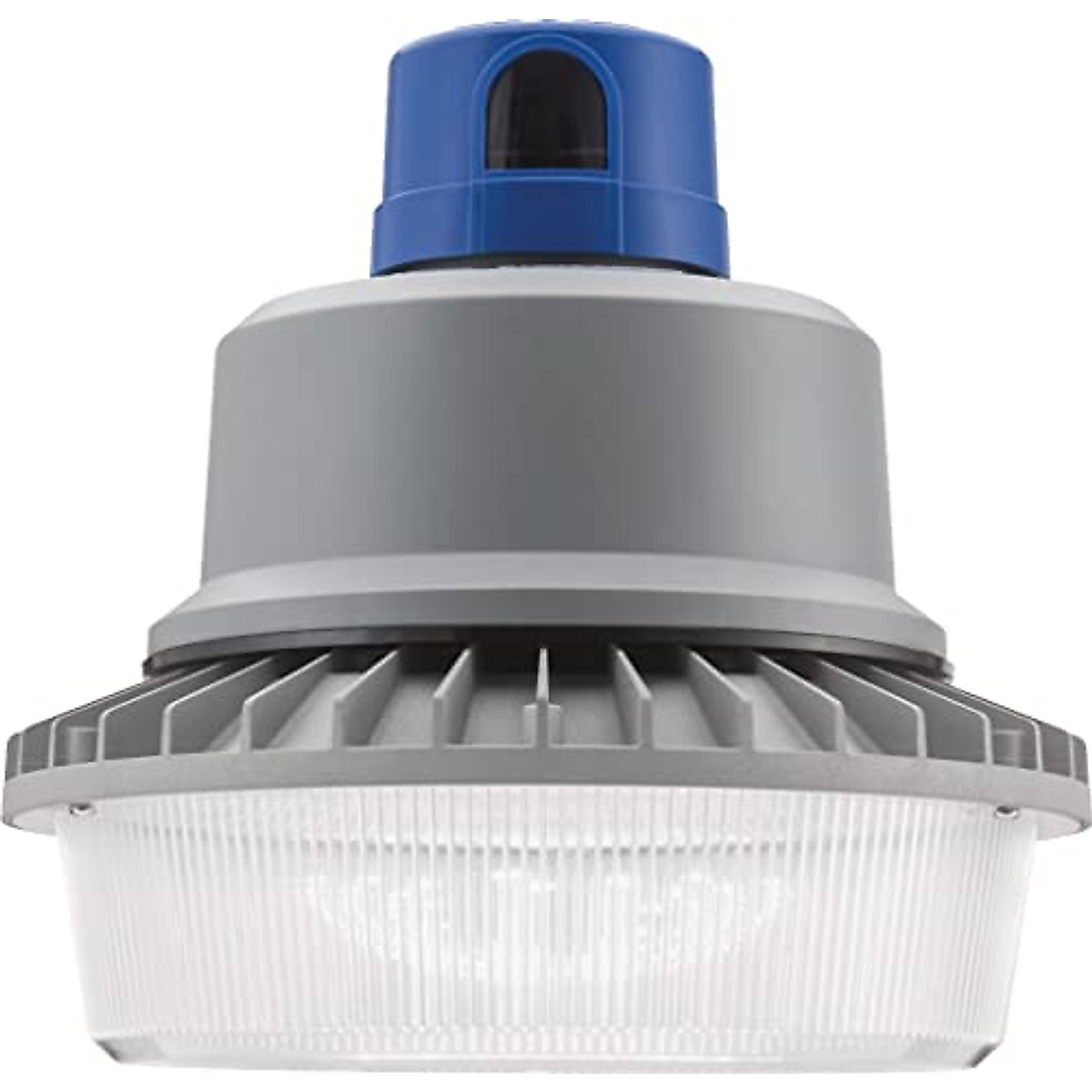 Outdoor BGR P2 LED Dusk-to-Dawn Security Light in Grey 4000k