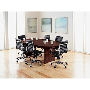 Lorell LLR34336 Chateau Series Mahogany 6 Oval Conference Table