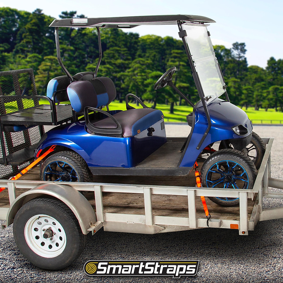 CARGOSMART 10' 1500lb CarbonX Ratchet Tie Downs 2 Pk