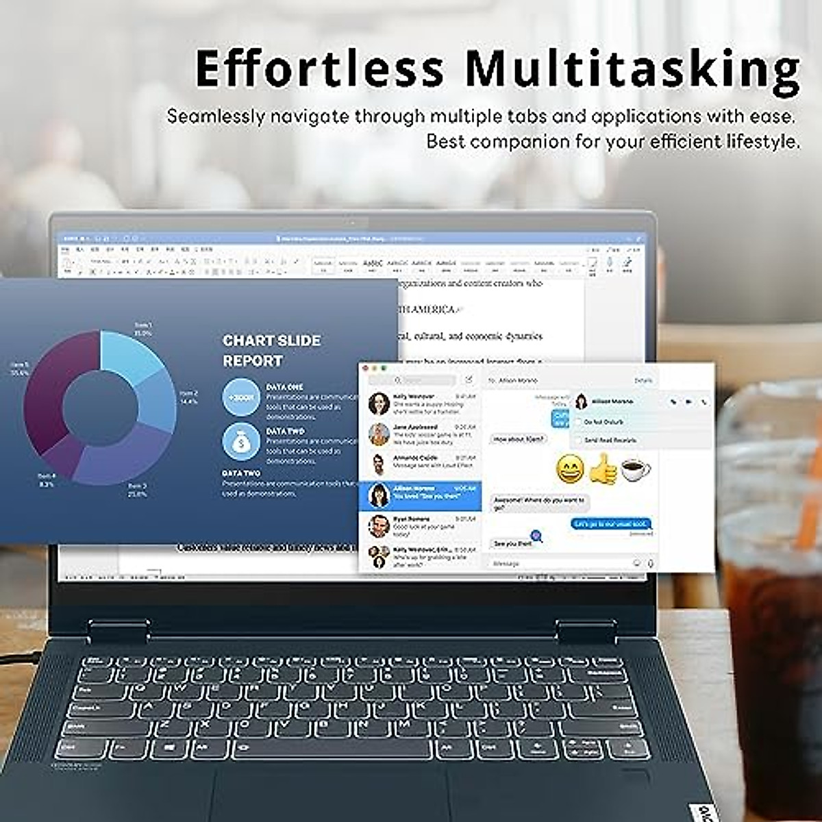 Lenovo IdeaPad Flex 5 14” FHD 2-in-1 Touchscreen Anti-Glare Laptop, AMD Ryzen 3-5300U, 4GB RAM, 128GB SSD, Backlit KB, FP Reader, Webcam with Shutter, Wi-Fi 5, Bluetooth, Blue, Win 11, 32GB USB Card