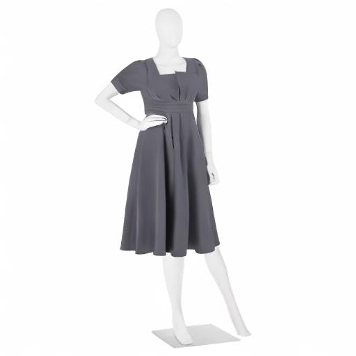 Female Mannequin,White Adults Dress Form Realistic Adjustable Mannequin,A Stand-up Mannequin ,with Full Body for Adults