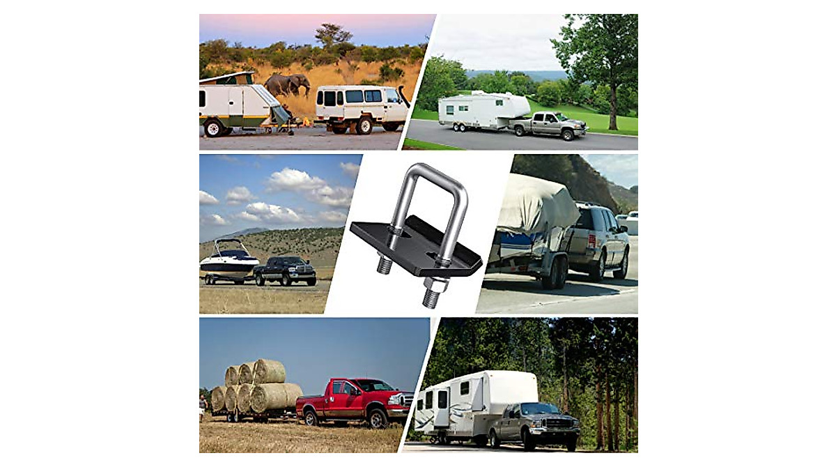 BOYISEN Hitch Stabilizer - Rust-Free & Heavy Duty