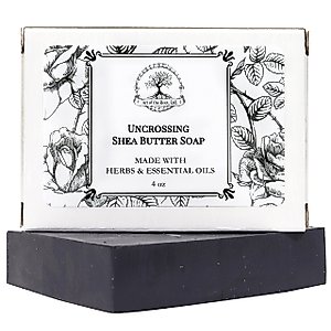 Art of the Root Uncrossing Herbal Shea Soap Bar | Handmade with Herbs & Essential Oils | Curses, Spells, Jinxes & Negative Energy Rituals | Hoodoo Wiccan Pagan Voodoo