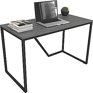 Lorell SOHO Modern Writing Desk, Gray