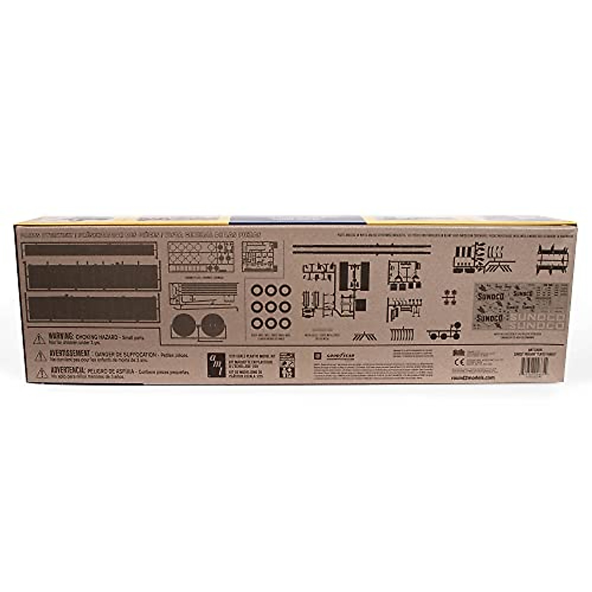 AMT Fruehauf Plated Tanker Trailer (Sunoco) 1:25 Model Kit