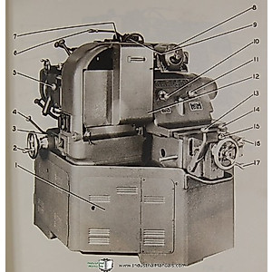 Gleason No. 17, Hypoid Lapper, Operations Manual