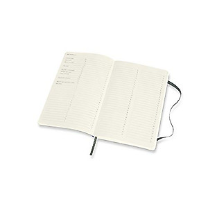 Moleskine PRO Notebook, Soft Cover, Large (5" x 8.25") Professional Project Planning, Forest Green, 192 Pages