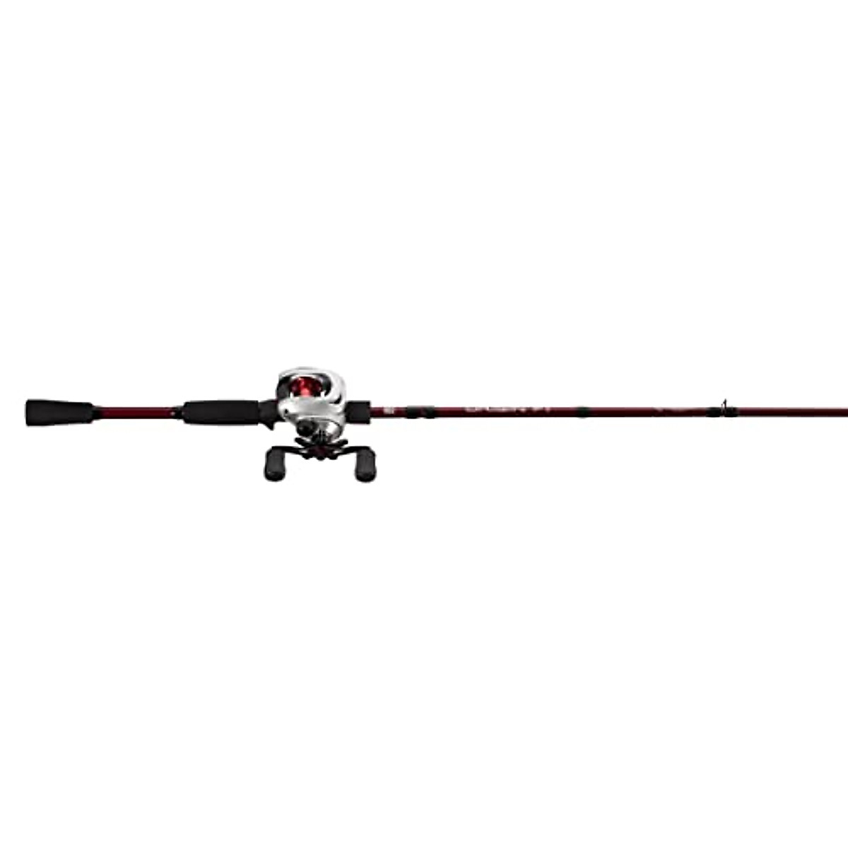13 FISHING - Origin F1 - 6'7" M Baitcast Combo - 8.1:1 Gear Ratio - Right Hand Retrieve (Fast Action) (Fresh) - OF18.1-67M-RH, Silver/Red