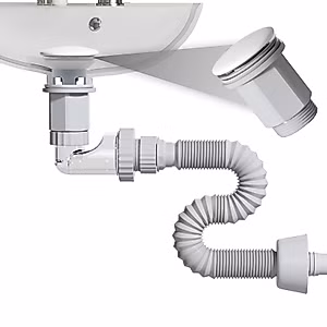 Mixbatt Bathroom Sink Drain kits with Ceramics stopper Pop Up Sink Drain Rustproof Vessel RV Sink Drain with Anti Odor Anti Clogging Scratch Resistant for Kitchen 1-1/4'' & 1-1/2'' Drain Hole