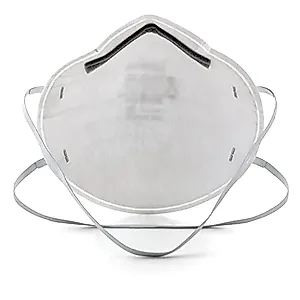 3M N95 Particulate Respirator 8200, 160/Case, Disposable, Sweeping, Sanding, Grinding, Sawing, Bagging, Dust, 8 Packs of 20 Respirators