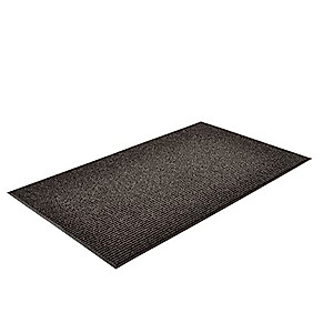 Notrax Carpeted Entrance Mat, Charcoal, 3ft.x5ft. (117S0035CH)