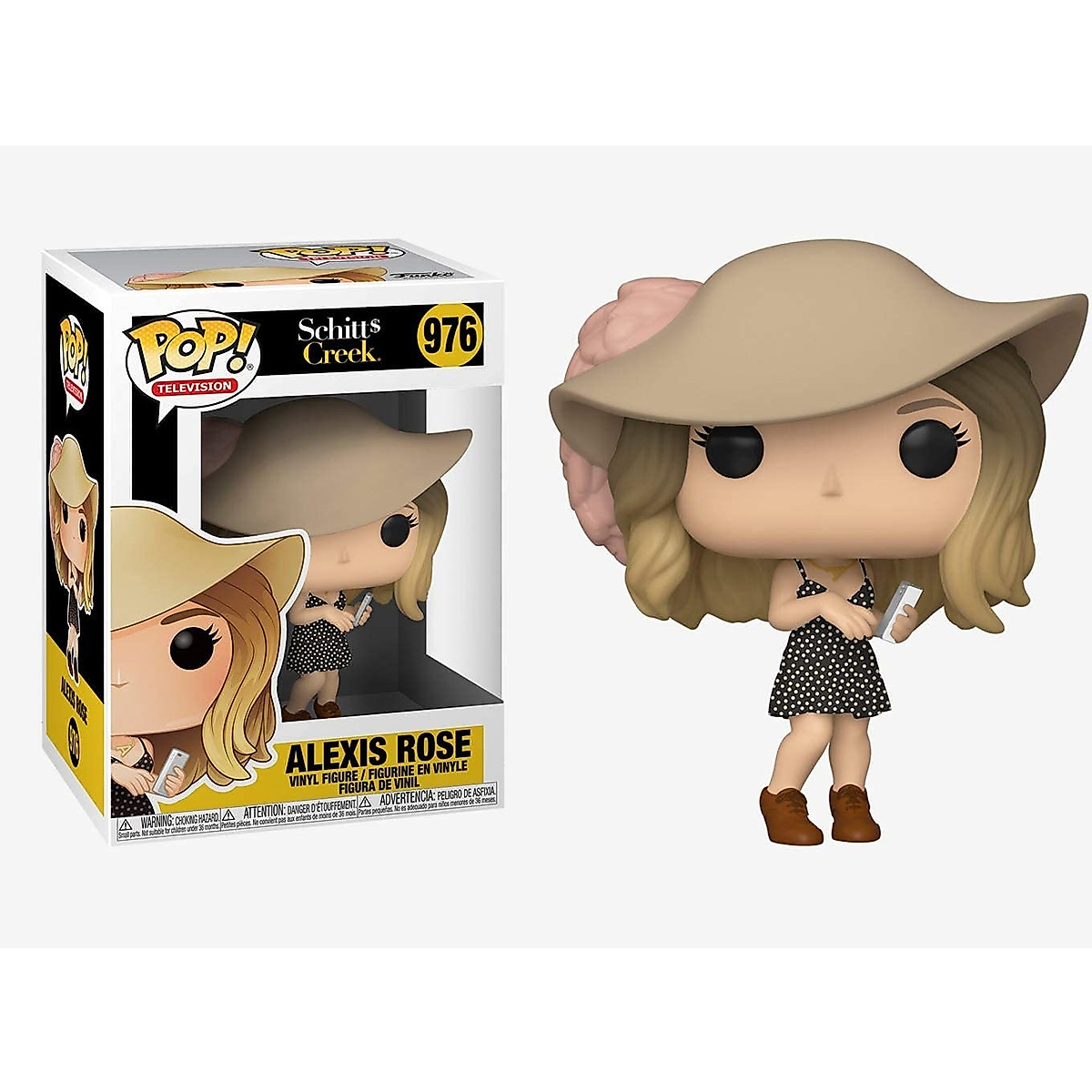 POP Schitt's Creek - Alexis Rose Funko Pop! Vinyl Figure (Bundled with Compatible Pop Box Protector Case), Multicolored, 3.75 inches