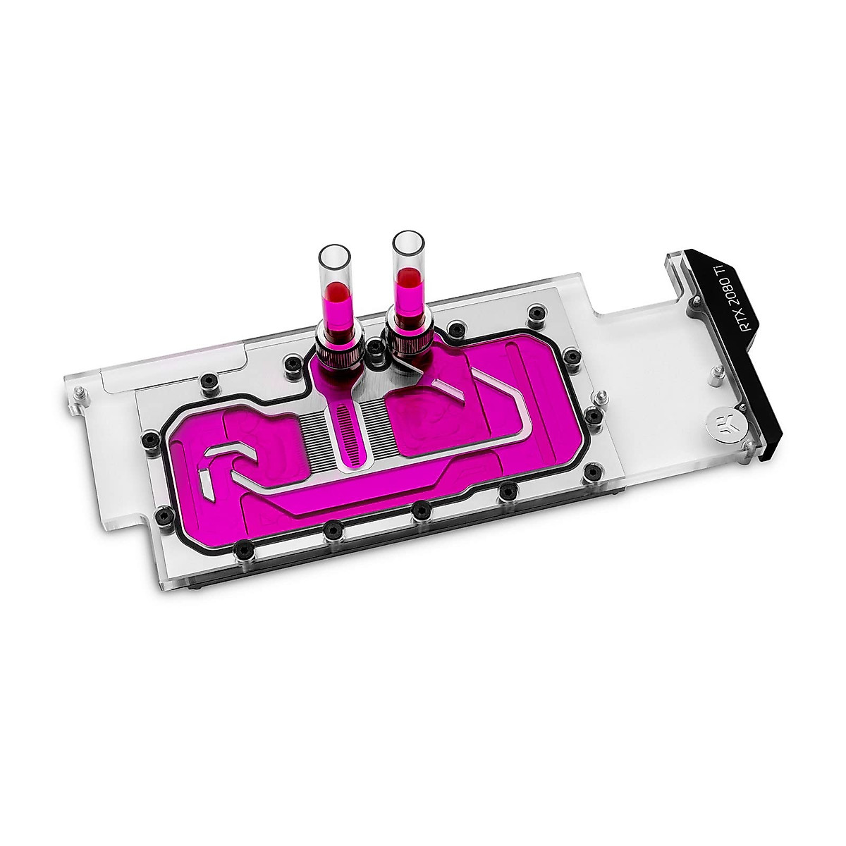 EKWB EK-Quantum Vector Direct RTX RE 2080 Ti GPU Water Block, Digital RGB, Nickel + Plexi
