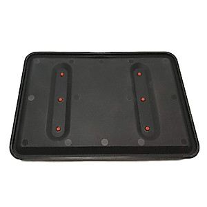 Rluii Silicone Iron Rest Pad/Black - 8.6" L x 5.7" W - Ironing Board Accessory