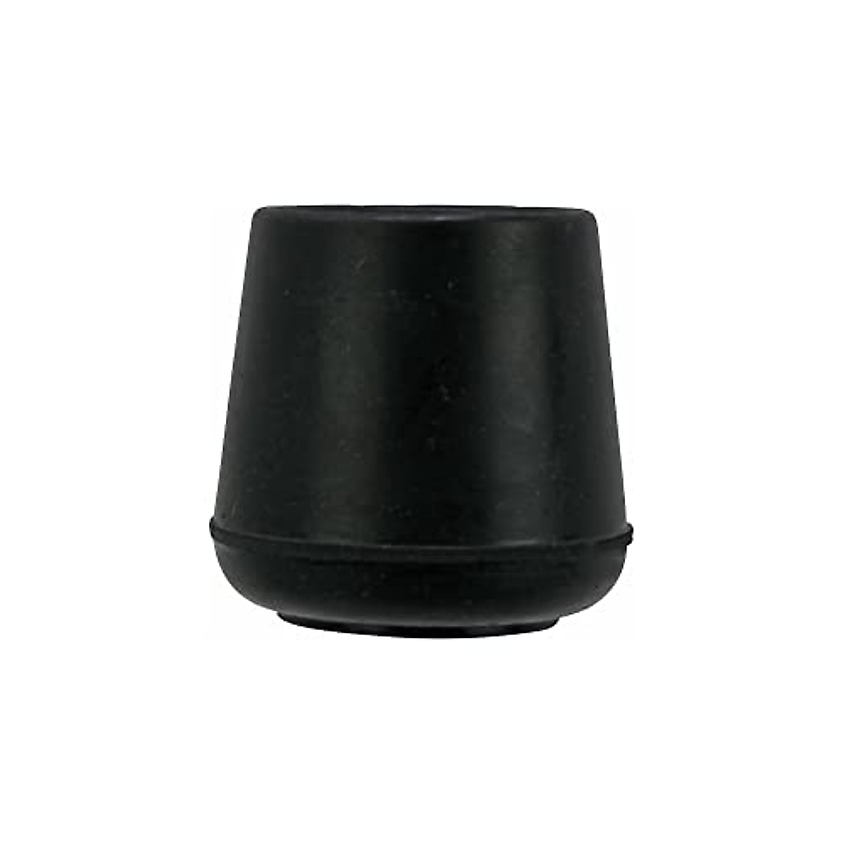 Shepherd Hardware 8746E Leg Tips 1-1/4-Inch Inside Diameter Rubber Chair Leg Caps, 24 Pack, Black