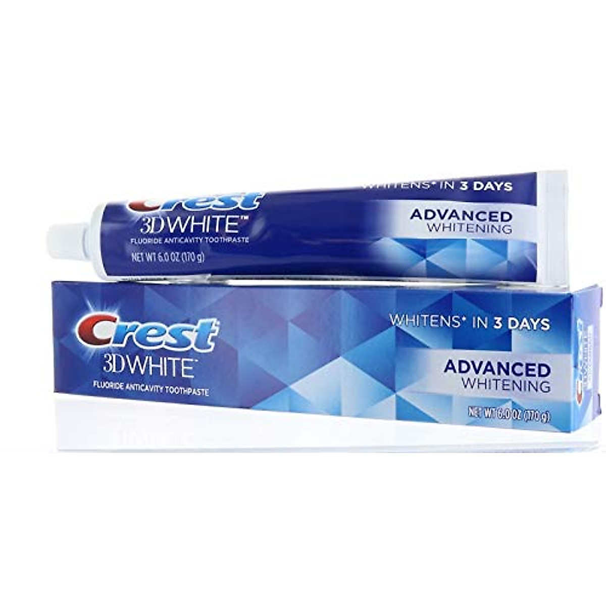 Crest 3D White Advanced Whitening Fluoride Toothpaste