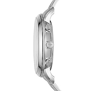 Fossil Men's Neutra Quartz Stainless Steel Chronograph Watch, Color: Silver (Model: FS5792)