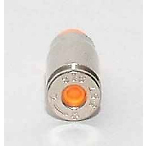 ST Action Pro Pack Of 5 Inert .357 SIG Pistol Orange Safety Trainer Cartridge Dummy Ammunition Ammo Shell Rounds with Nickel Case